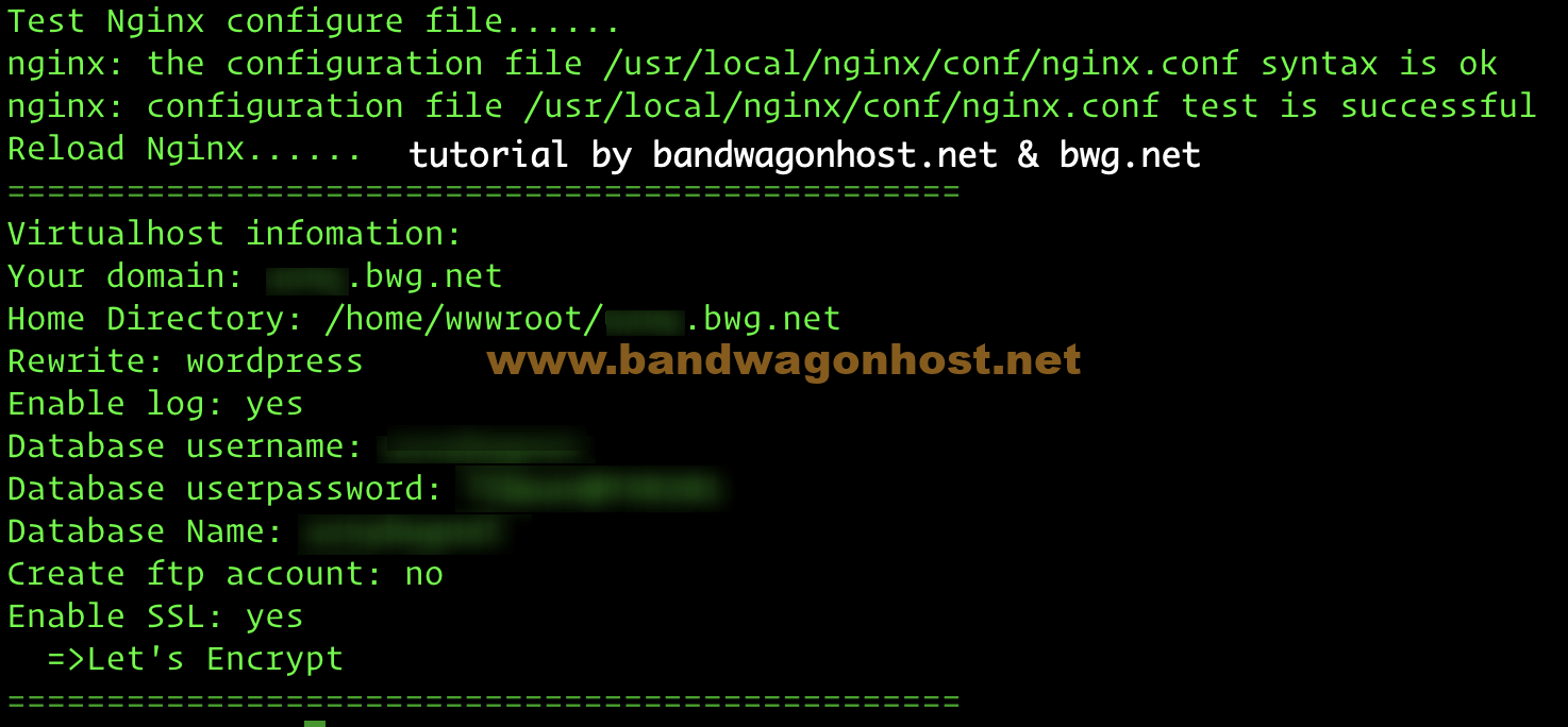 搬瓦工建站教程：使用 Lnmp 一键包添加网站以及设置伪静态 Bandwagonhost中文网 Bandwagonhost中文网