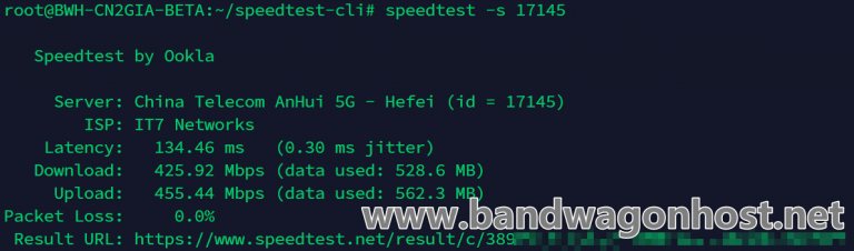 Speedtest Cli：搬瓦工 Linux Vps 带宽速度测试教程可选测速节点列表 Bandwagonhost中文网 Bandwagonhost中文网