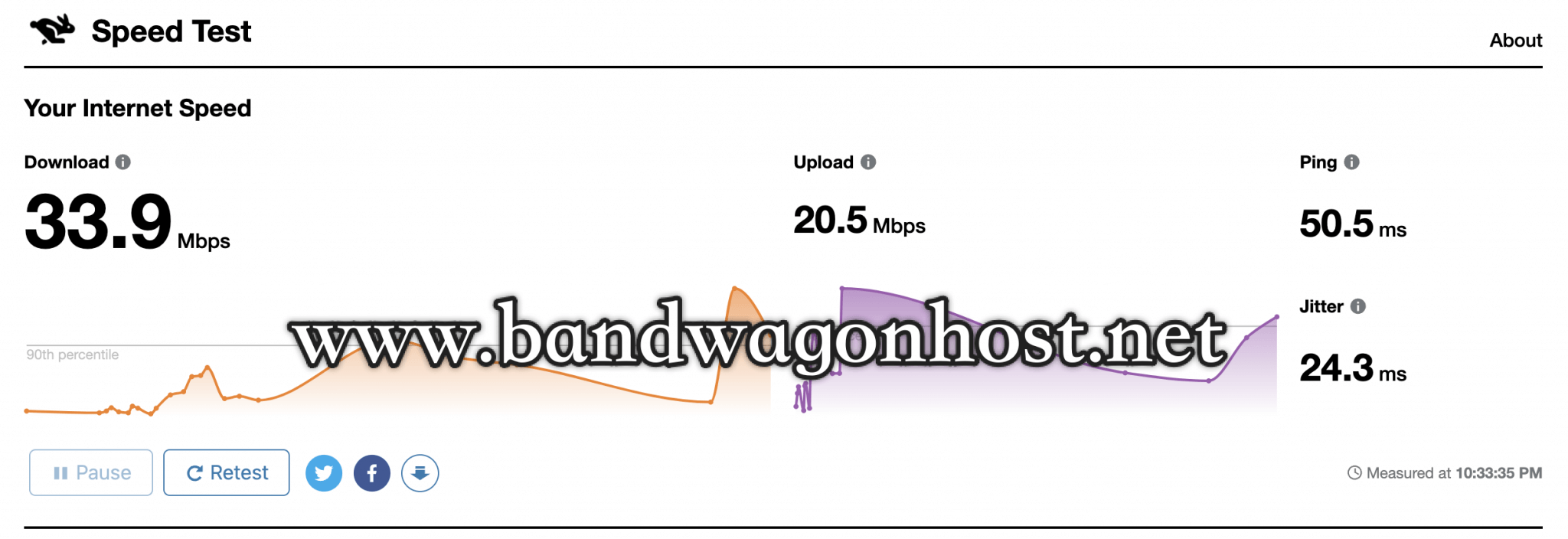 使用 Cloudflare Speed Test 测试网络带宽/下载速度/网络延迟 - Bandwagonhost中文网 ...