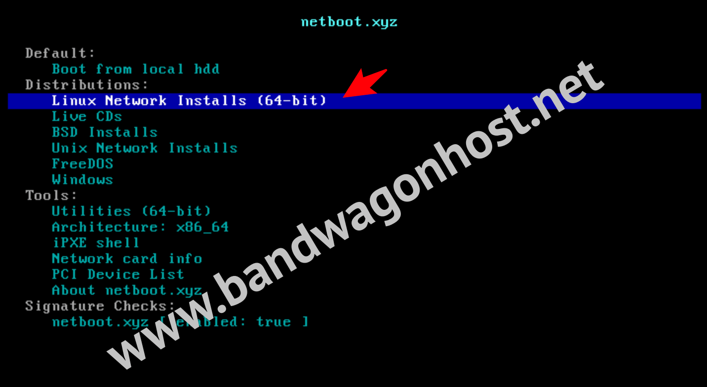 搬瓦工挂载使用 netboot.xyz 从网络引导重装系统教程 (Windows/Linux) - Bandwagonhost中文网 ...