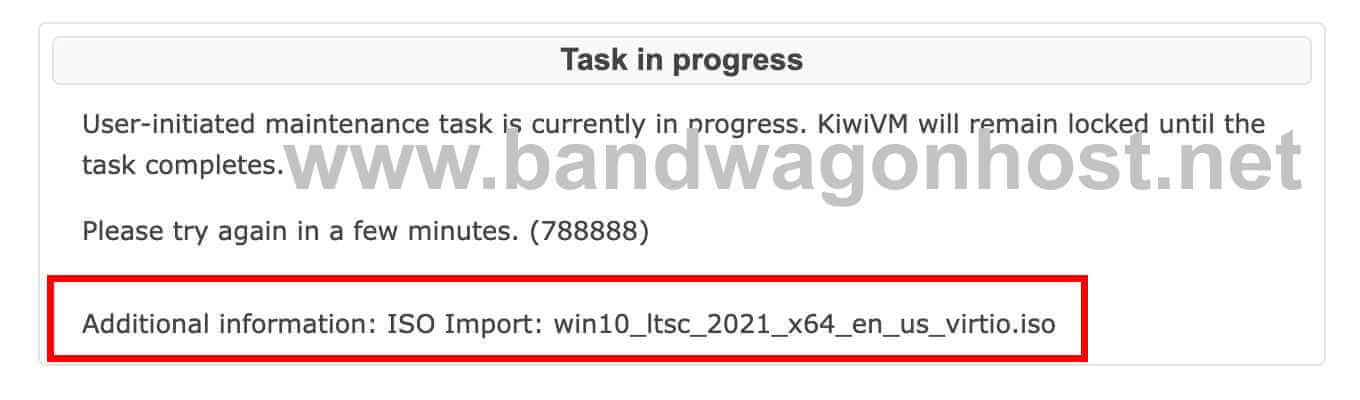 搬瓦工安装系统新增 Windows 10，需通过 KiwiVM 挂载 ISO 镜像 - Bandwagonhost中文网-Bandwagonhost中文网