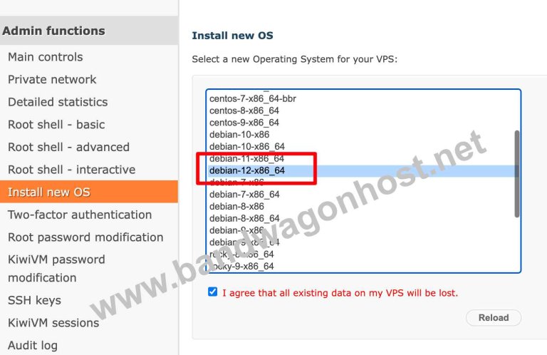 Debian 12 Bookworm 正式发布，新特性介绍，搬瓦工后台一键安装教程 - Bandwagonhost中文网-Bandwagonhost中文网